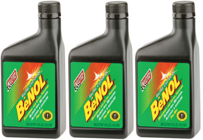 3 Pints of KLOTZ BC-175 Benol 2-Cycle/Stroke Racing Oil - 16 oz | eBay