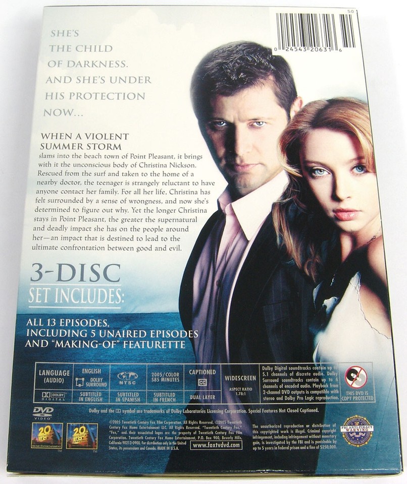 POINT PLEASANT: The Complete Series 2-DVD Boxed Set - LIKE NEW One ...