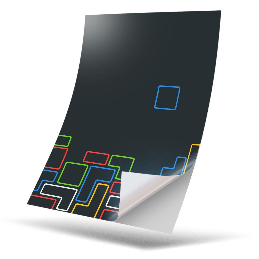 1 x Vinyl Sticker A4 - Retro Arcade Game Blocks #3771 | eBay UK