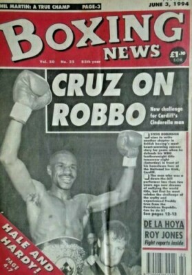 BOXING NEWS - 03 JUNE 1994 - STEVE ROBINSON, DE LA HOYA | eBay UK