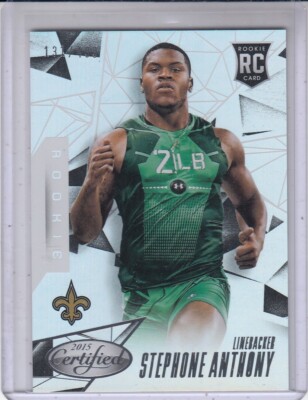 STEPHONE ANTHONY 2015 Panini Certified Mirror Silver #185 RC 131/499 Saints | eBay