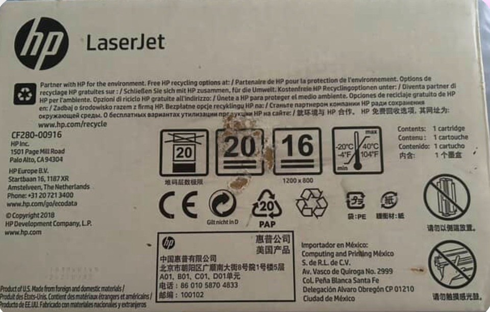 HP LaserJet CF280XC Black Toner Cartridges New *Free Shipping* | eBay