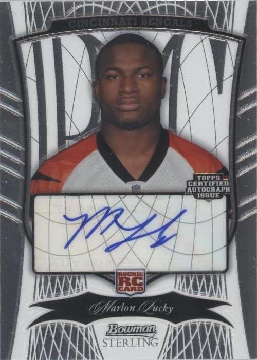 2009 Bowman Sterling - Marlon Lucky #120 /999 (AU, RC) for sale online | eBay