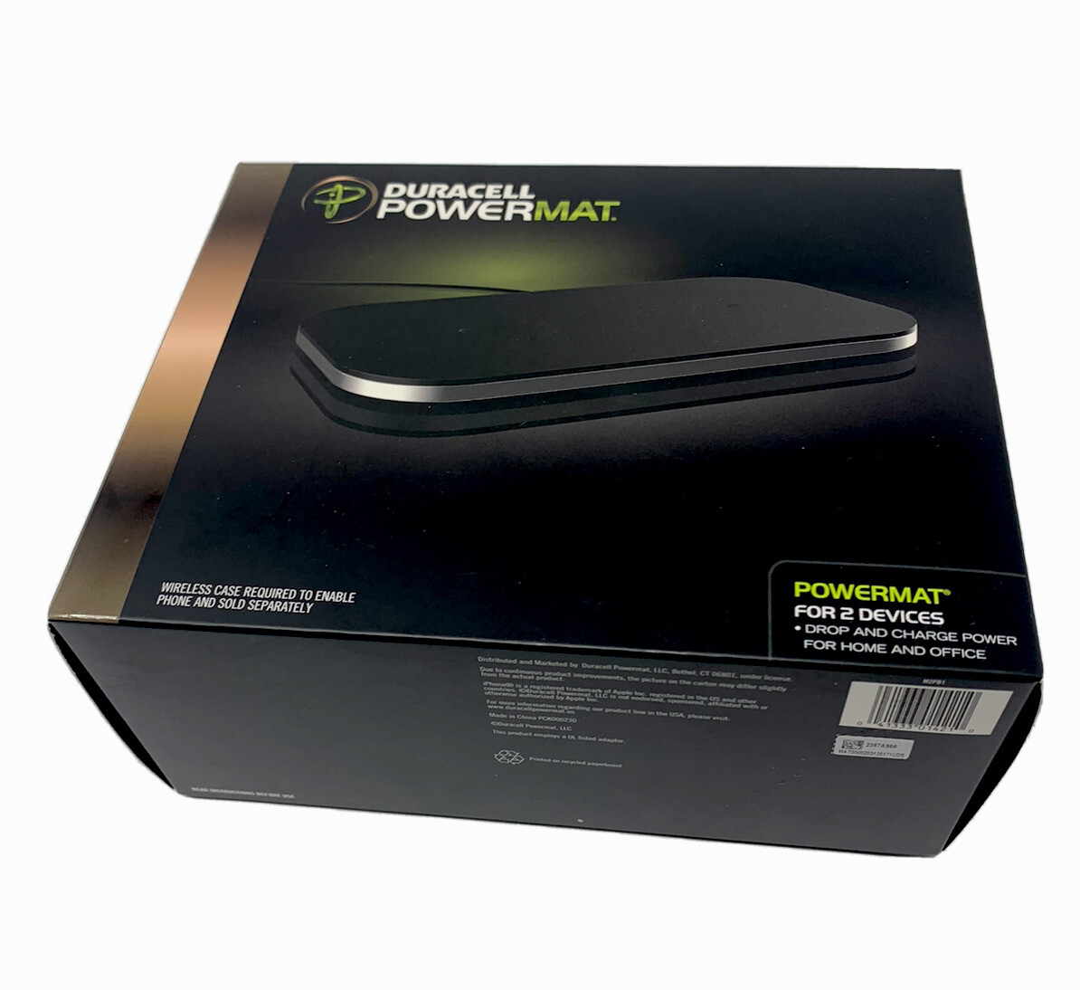 PMA Charger DuraForce Pro Wireless Charging Mat Duracell Powermat for 2 ...