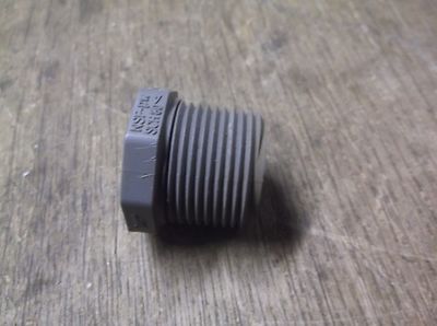 NEW GF NSF-PW SCH80 CPVC F437 High Strength Threaded Plug Fitting 6MX26 ...