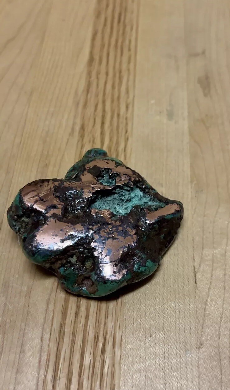 1 POUND Polished Glacial Native FLOAT COPPER Butchite Specimen MICHIGAN ...