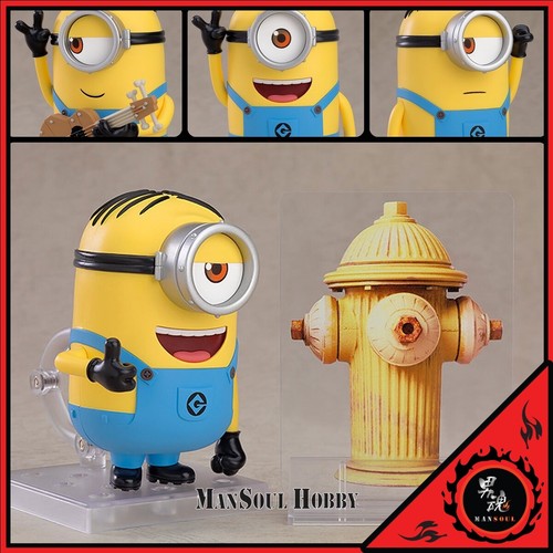 NEW AUTHENTIC Good Smile Nendoroid 2303 Minions Stuart Action Figure ...