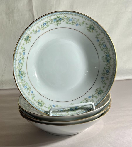 4 Noritake Spring Meadow 7 1/2" Coupe Soup Bowls | eBay
