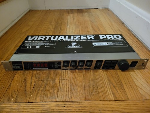 Behringer Virtualizer Pro Dual Engine Multi Effects Processor DSP2024P ...