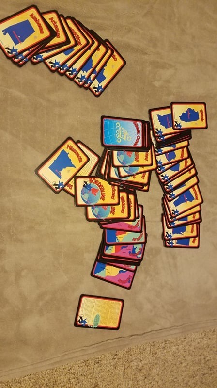 Borderline Geography Card Game USA Edition Best Geography Card Game ...