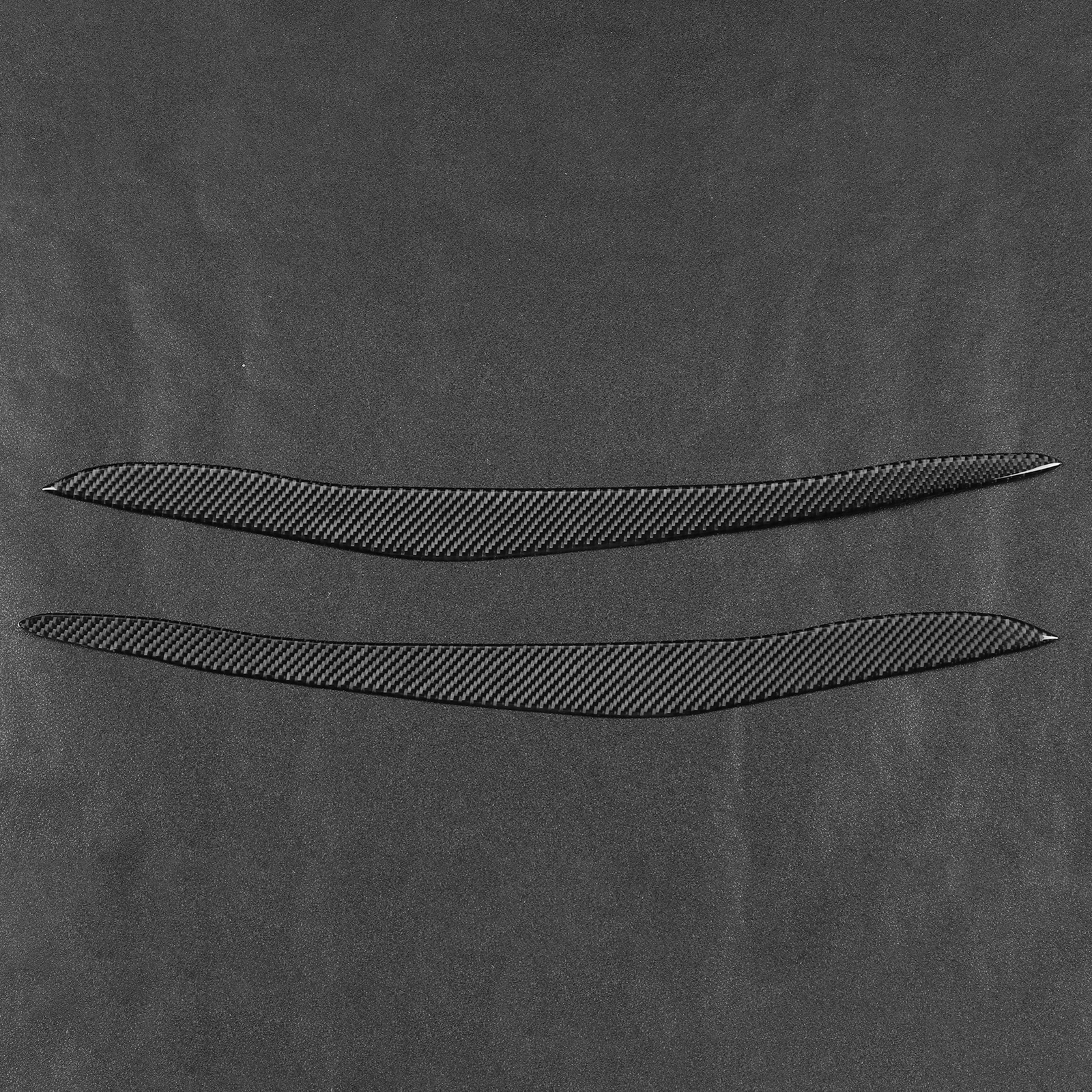 *2pcs Carbon Fiber Headlight Eyebrow Exterior Decor For X5 E70 2007 ...