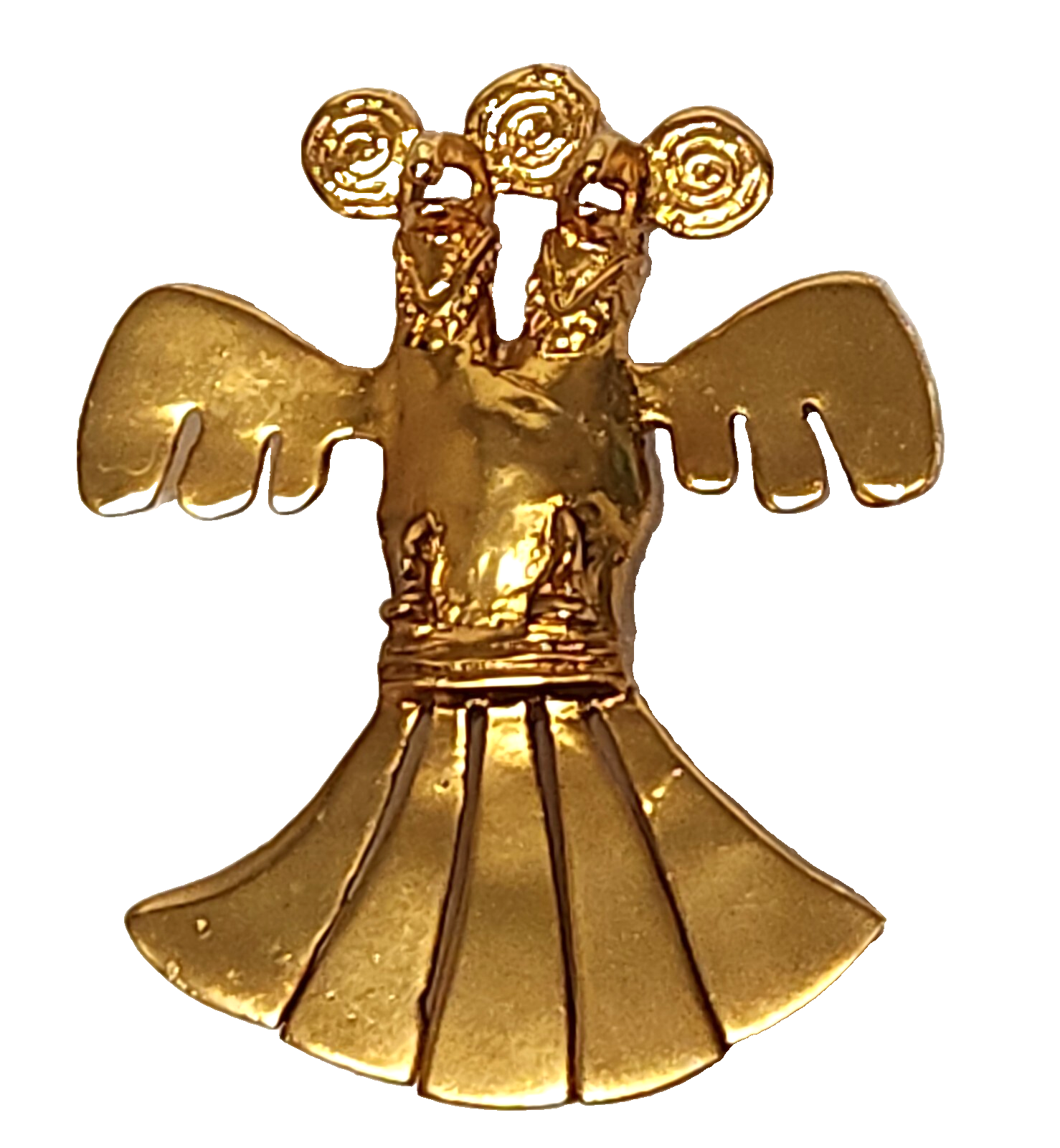 Alva Museum Replica Columbian Double Headed Eagle Gold Tone Brooch ...