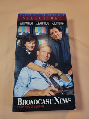 Broadcast News VHS CBS Fox - William Hurt, Holly Hunter 86162165436| eBay