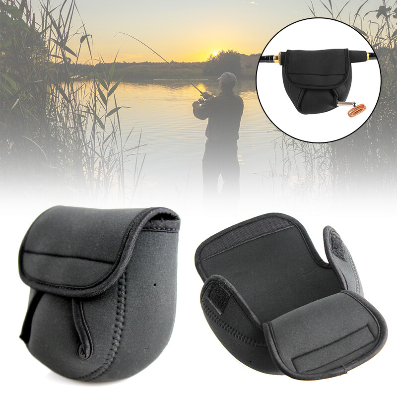 Spinning Fishing Reel Cover Neoprene Protective Waterproof Bag Pouch ...