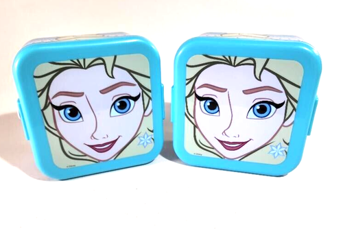 DISNEY FROZEN KIDS SCHOOL BENTO LUNCH BOXES X 2 | eBay Australia