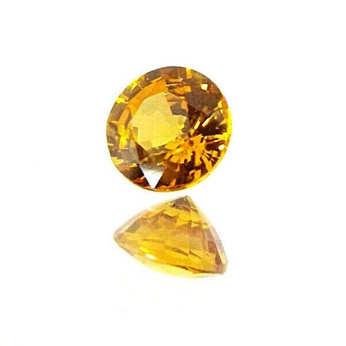 1x Saphir - Rond Ronde Orange 1,04ct. Facetted 5,9mm (Box-2358C) | eBay