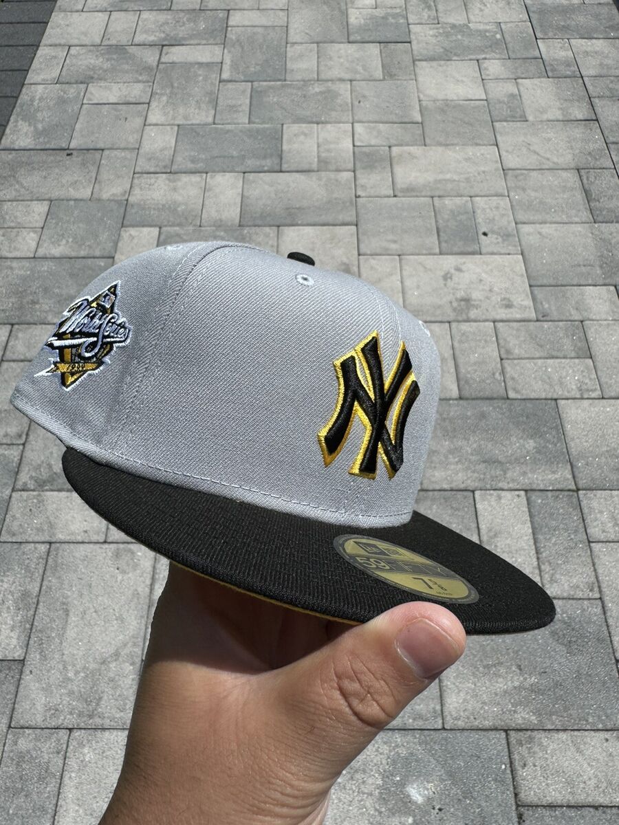 NEW ERA YORK YANKEES 1999 WS PATCH FITTED 5950 GREY THUNDER NEW ERA YORK YANKEES 1999 WS PATCH FITTED 5950 GREY THUNDER
