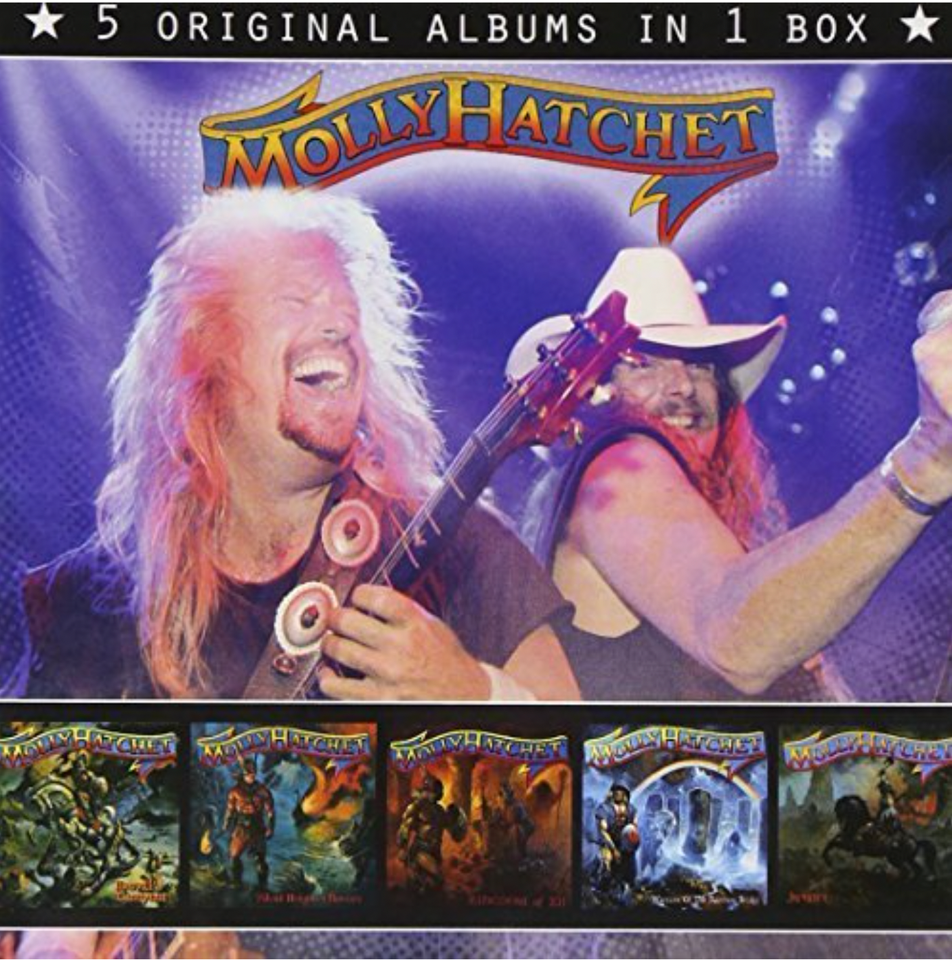 Molly Hatchet - 5 CD Original Albums In 1 Box Live Hamburg Best of Vol ...