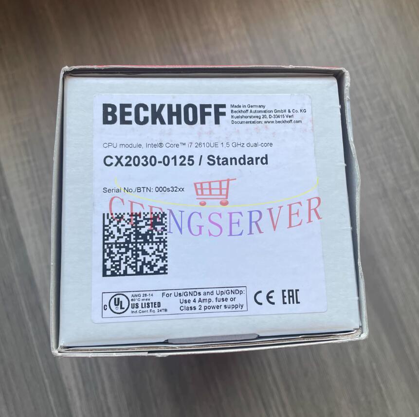 1PCS New Beckhoff CX2030-0125/Standard PLC module | eBay Australia