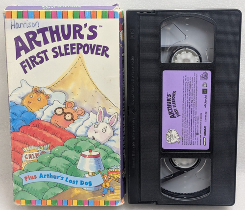 Arthur Arthurs First Sleepover and Lost Dog (VHS, 1998, Random House ...