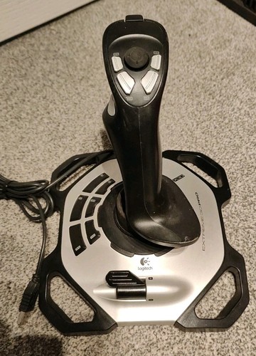 Logitech Extreme 3D Pro Joystick - Black & Silver USB | eBay