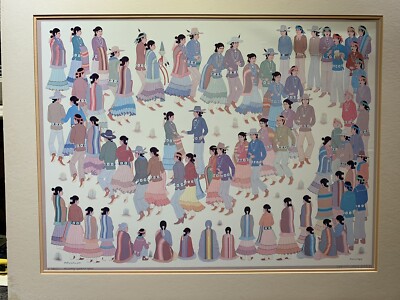 Harrison Begay - Limited Edition Print - “The Squaw Dance” | eBay