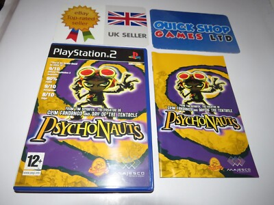 Psychonauts - PLAYSTATION 2 PS2 UK PAL VERSION | eBay
