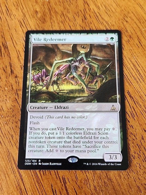MTG Vile Redeemer Oath of the Gatewatch 125/184 Regular Rare for sale ...