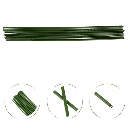 20 Pcs Green Iron Wire Support Frame Gardening Supplies Plants Stand ...