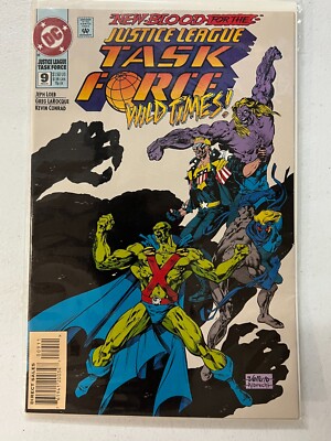 Justice League Task Force #9 (DC 1994) | Combined Shipping B&B ...