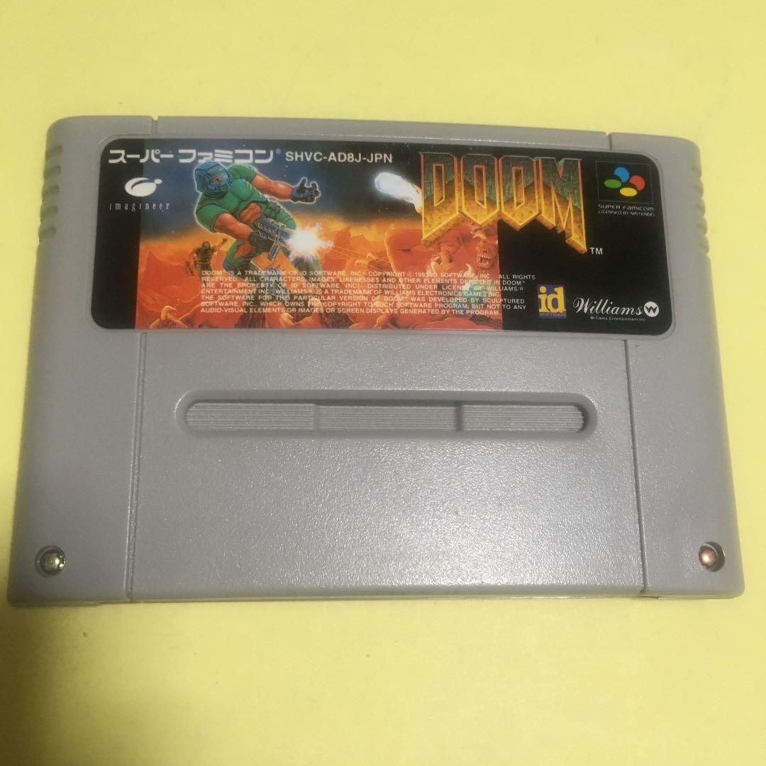 DOOM Super Famicom SFC SNES id Software Nintendo Japan Import | eBay