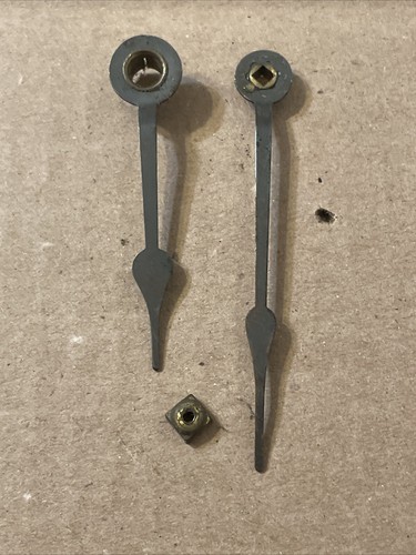 Antique Simplex Time Recorder Punch Clock Hands W/ Mounting Nut Parts ...