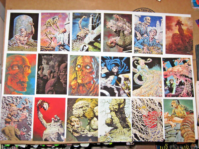 1993 BERNIE WRIGHTSON Series 1 Card 90 Set ZOMBIES WALKING DEAD FPG RIP ...