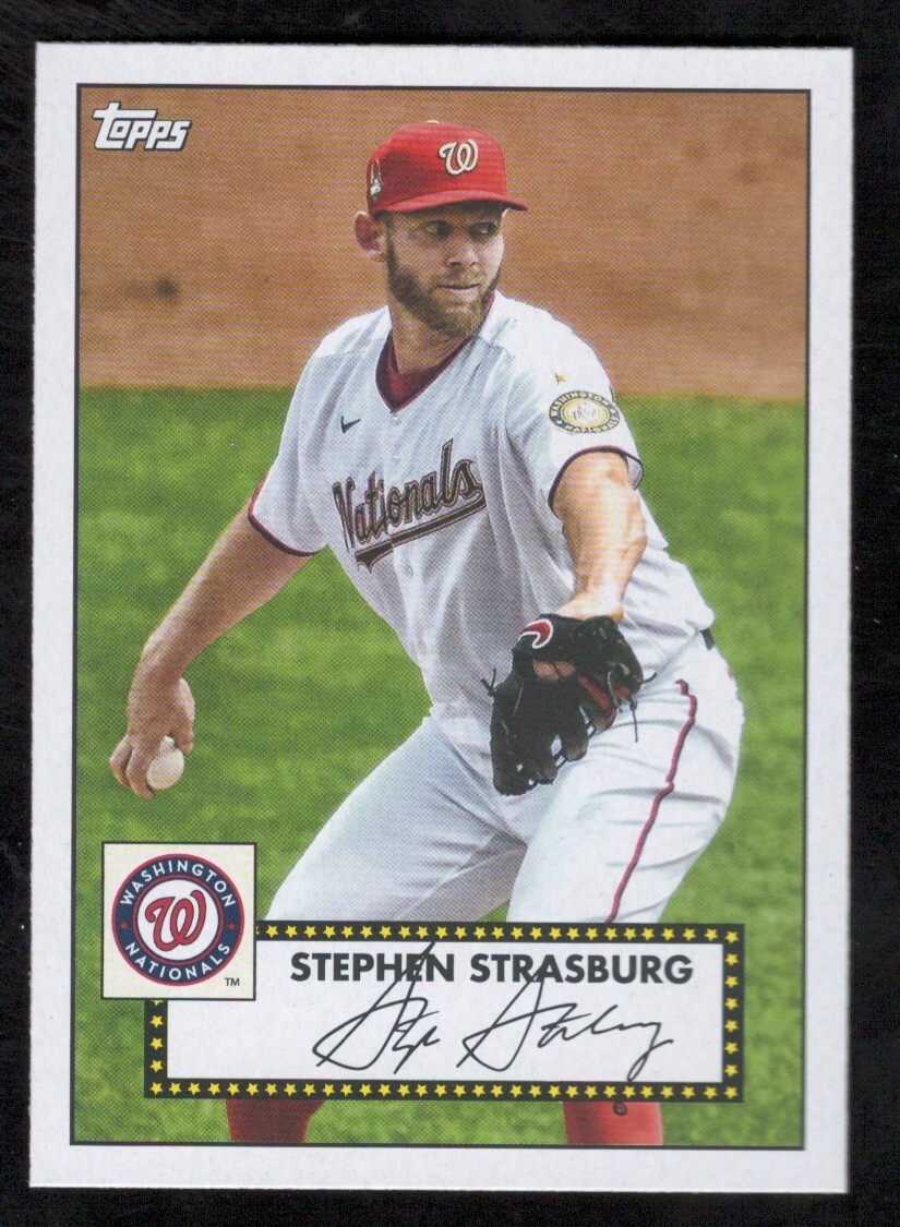 Stephen Strasburg 2021 Topps '52 Topps Redux #T5241 Insert Card | eBay