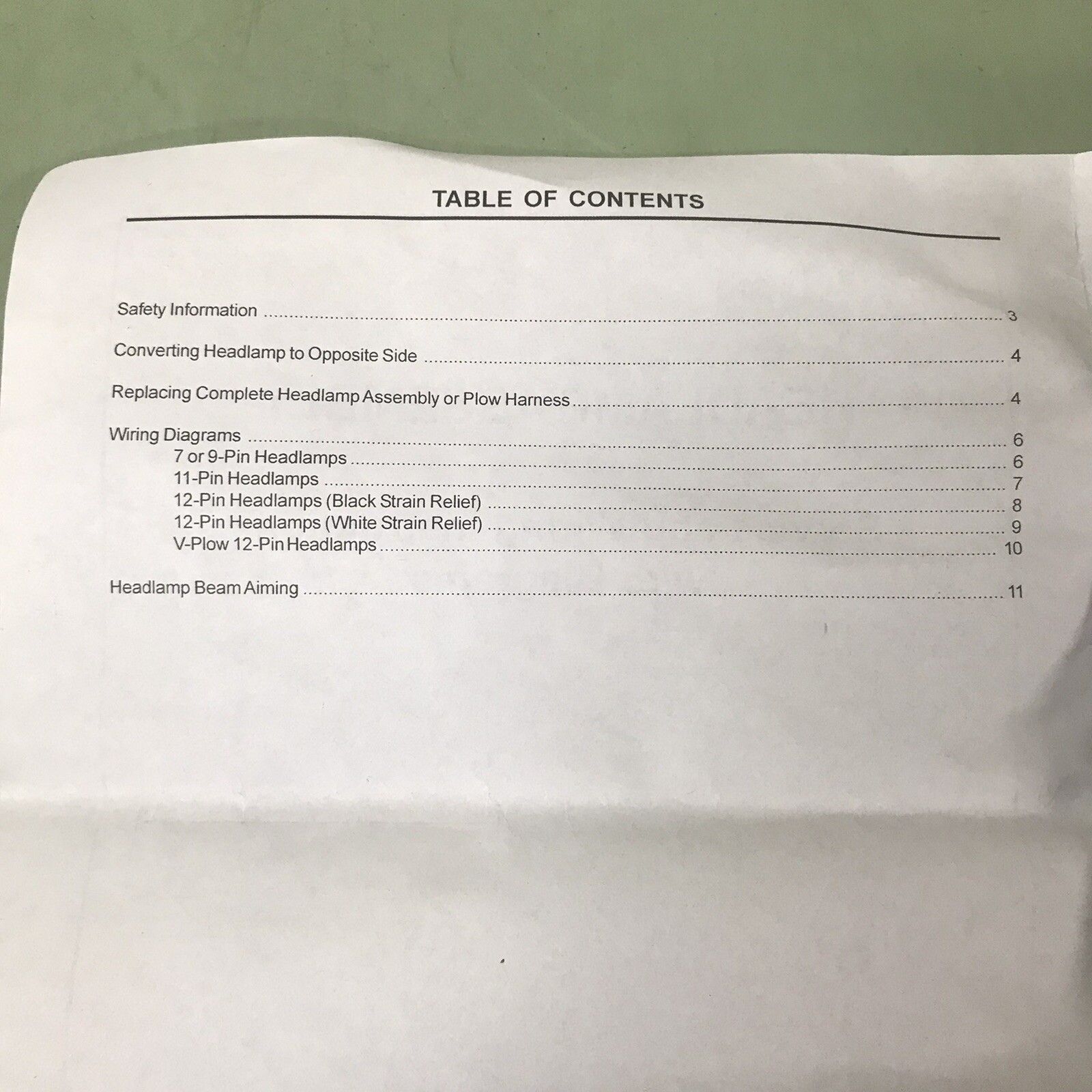 OEM GENUINE Western 61438 Plow Harness Kit 9 Pin Unimount Fisher 8246 ...