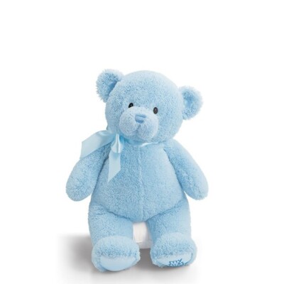 My First Teddy Blue Medium GUND NEW #021034 | eBay