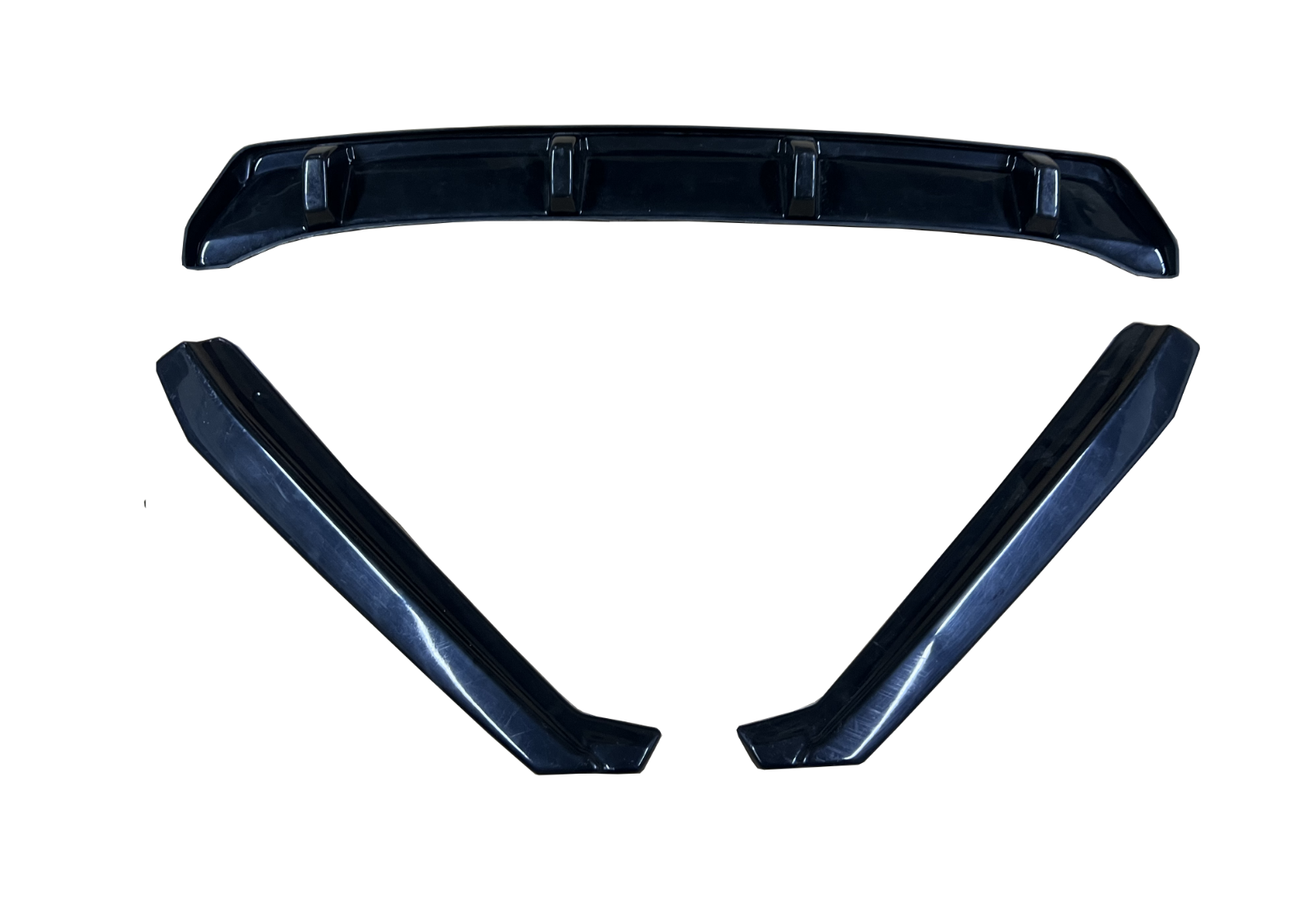 BMW F07 GT Rear Bumper Diffuser + Sides Panels Set for M-Tech M-Sport ...
