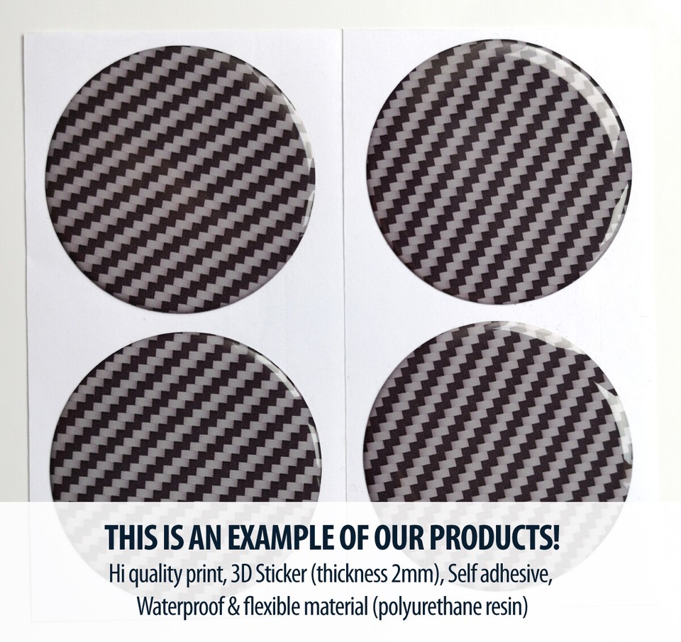 Wheel stickers Center Cap Logo Badge Wheel Trims Rims Decal Hubcaps 3D ...