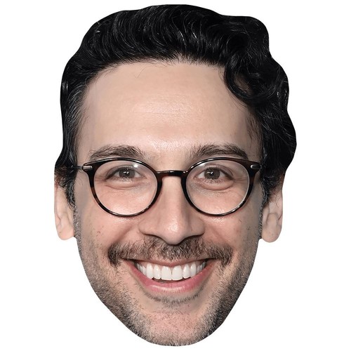 Rick Glassman (Glasses) Celebrity Mask, Flat Card Face | eBay