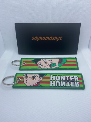 Hunter x Hunter Anime Gon Freecss Key Jet Tag Keychain Lanyard | eBay