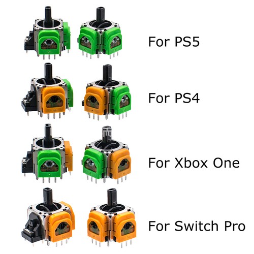 1Pcs Hall Effect Joystick 3D Analog Sensor ThumbStick For PS5/PS4/XBOX ...