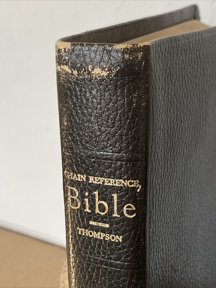 The New Chain Reference Bible 1964 Thompson 4th Improved Edition ...