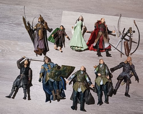 LOTR 9 action figures Rare details | eBay