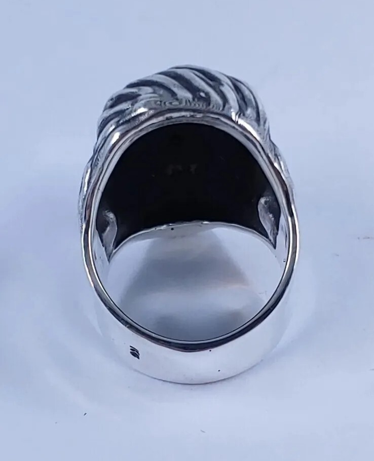 Donal Trump Ring Solid 925 Sterling silver heavy thick band made in USA ...