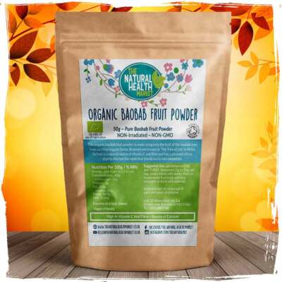 Organic Baobab Powder - South African Origin 100% PURE The Natural ...
