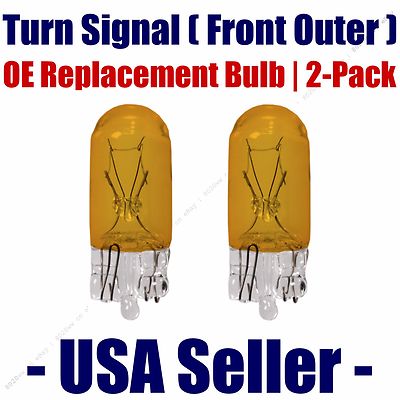 Front Outer Turn Signal Light Bulb 2pk - Fits Listed Ford Vehicles ...