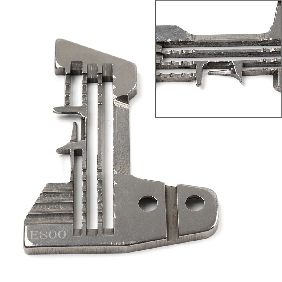 E800 Needle Plate Fit For Siruba 747 3-Thread Overlock Sewing Machine ...