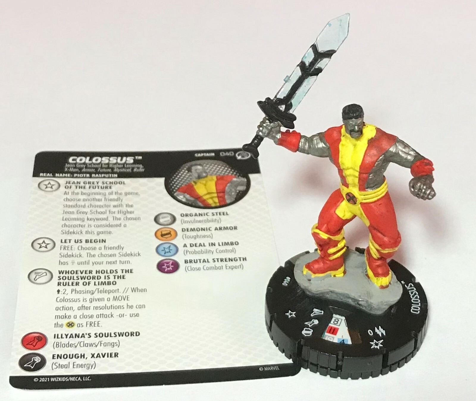 COLOSSUS 040 Avengers Fantastic Four Empyre Marvel HeroClix Rare | eBay