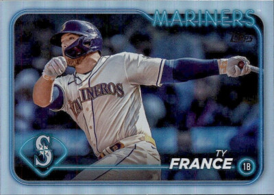 2024 Topps Baseball Series 2 Silver FOIL Seattle Mariners - Ty France ...