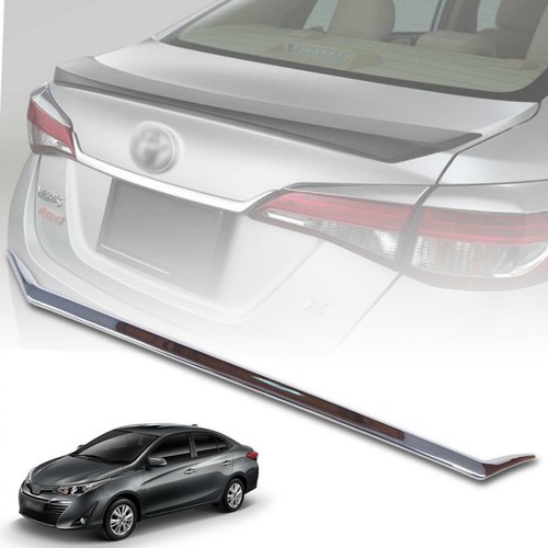 Rear Cover Tailgate Line Trim Chrome Fit Toyota Yaris Ativ Sedan 4 ...